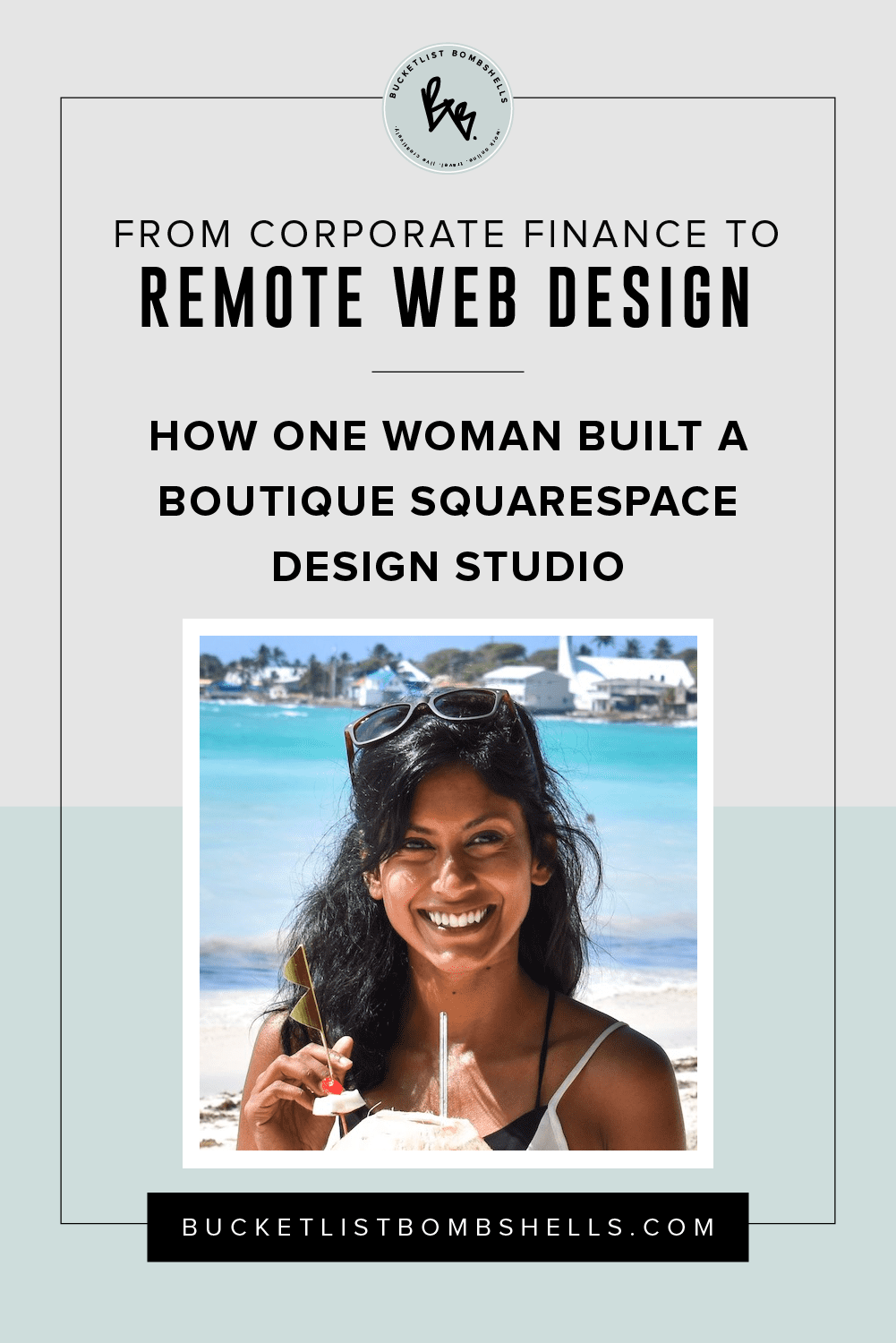 From Corporate Finance to Remote Website Design: How One Woman Built a ...